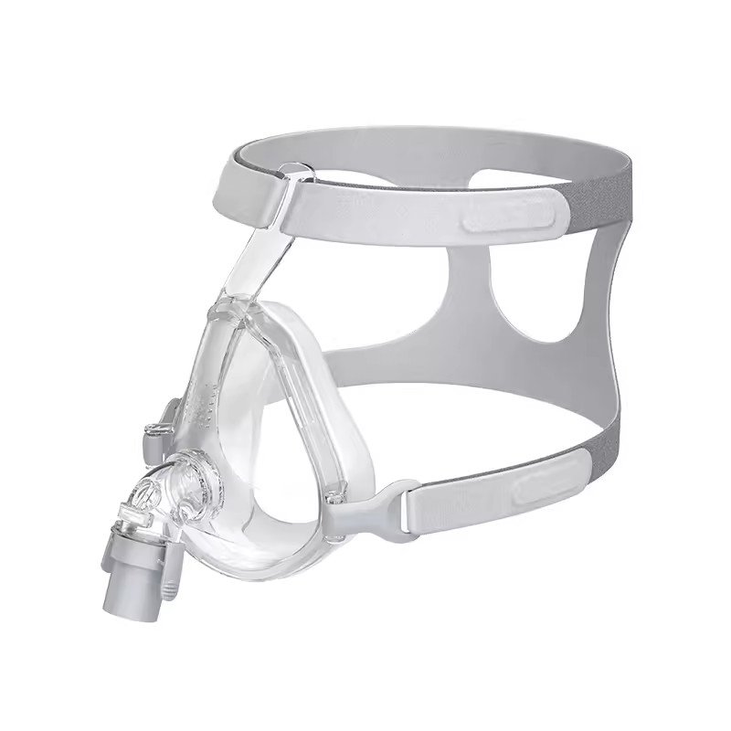 Jual FM3 CPAP Mask Full Face Silicone CPAP Masks Head Gear CPAP ...