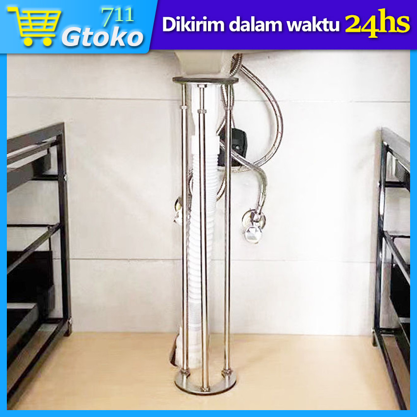 Jual Bracket Stand Besi Penyangga Penahan Penopang Selang Pembuangan ...