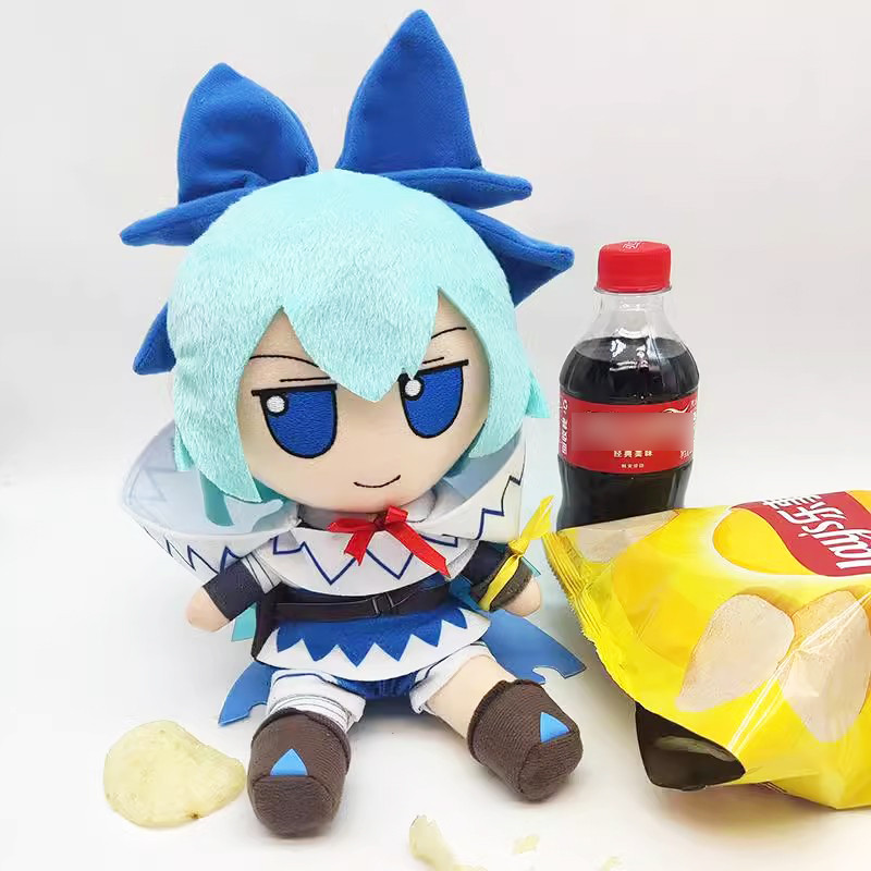 Jual Touhou Project Fumo Cirno Touhou Hero of Ice Fairy Plush Toy ...