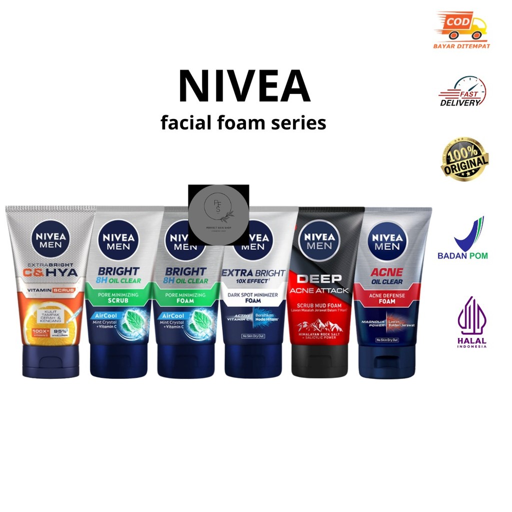 Jual Nivea Facial Foam Series | Shopee Indonesia