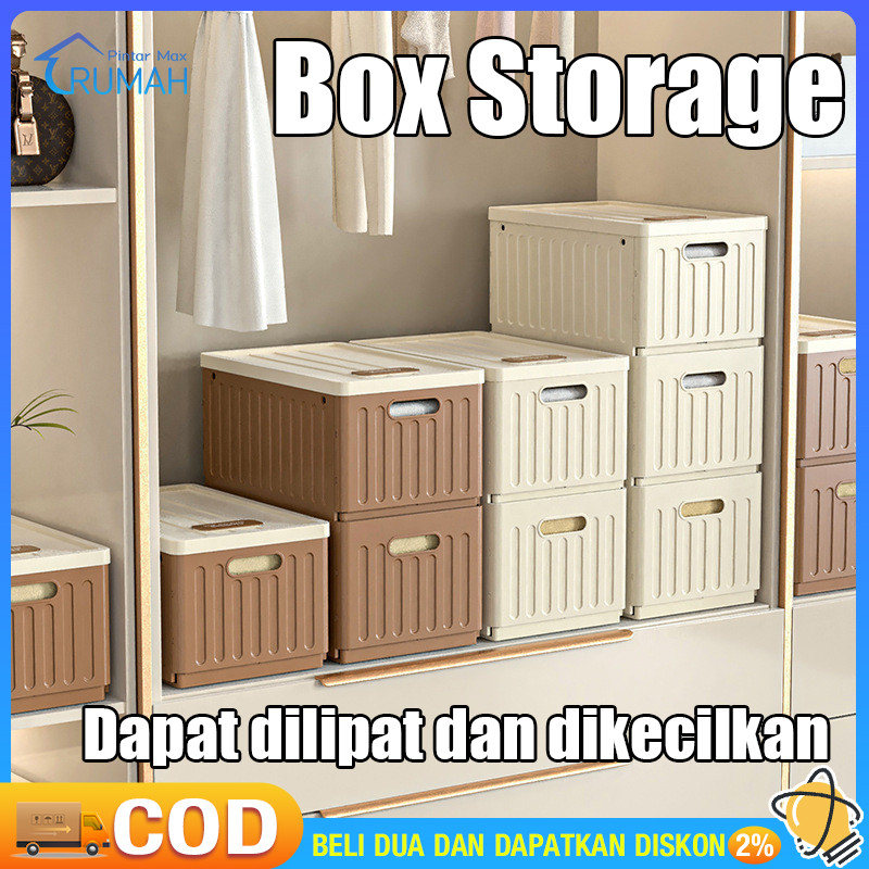 Jual Container Box Storage Organizer Box Tempat Penyimpanan Besar Jumbo ...