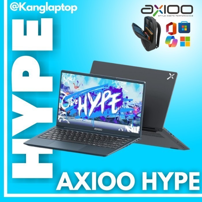 Jual Laptop OLED Axioo HYPE R3 Core I5 1235 24GB 512GB Intel UHD ...