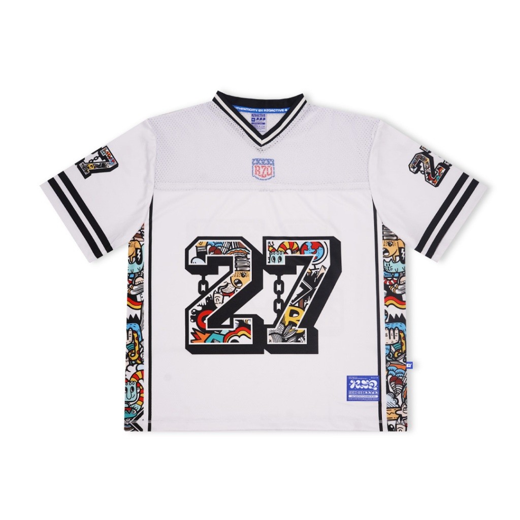 Jual RZQ / MIX SERIES 27 / Streetwear / Jersey MESH / Couple / Jala ...