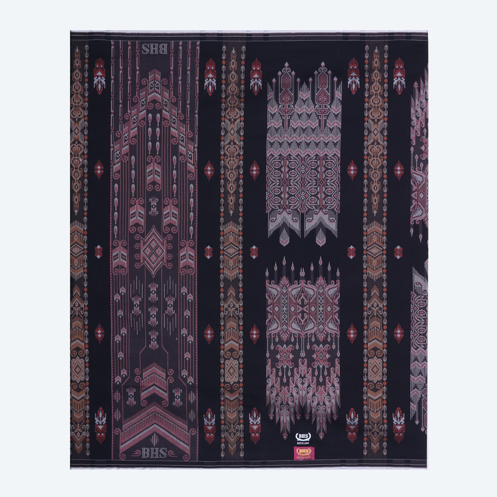 Jual Sarung BHS Excellent Gold Varian E58 JEA Hitam Merah | Shopee ...