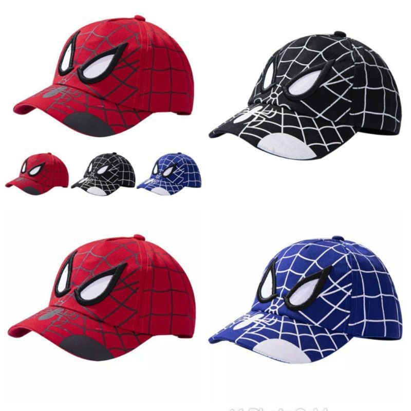 Jual Topi SPIDERMAN FULL SULAM Anak Laki-Laki Cowok Model Terbaru ...
