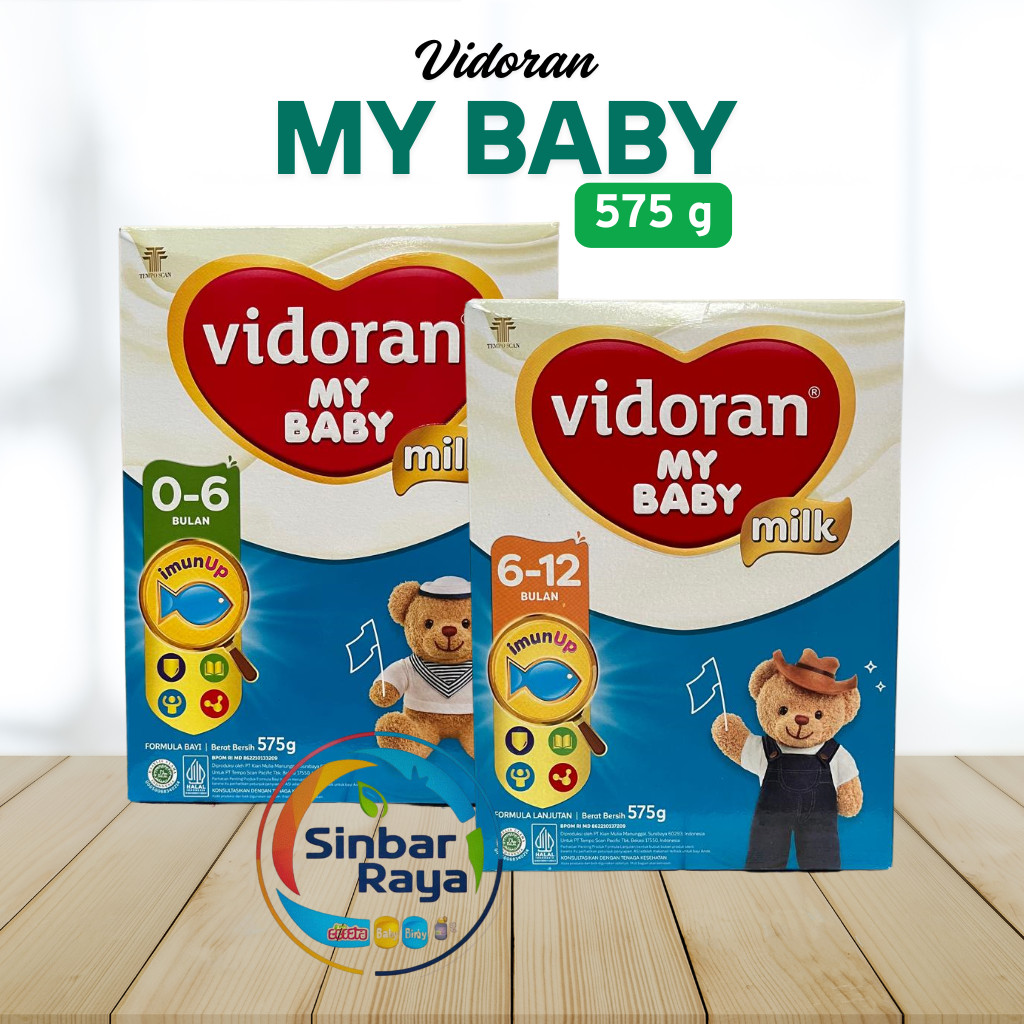 Jual Vidoran My Baby Susu Formula Ukuran 575gr Untuk Pertumbuhan Bayi 0 ...