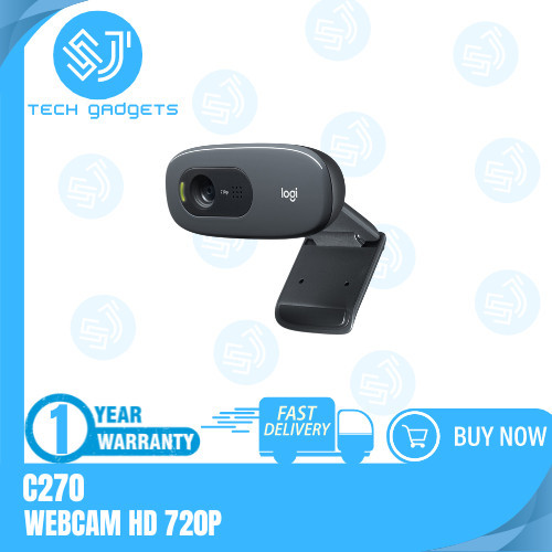 Jual Logitec C270 HD Webcam 720p | Shopee Indonesia