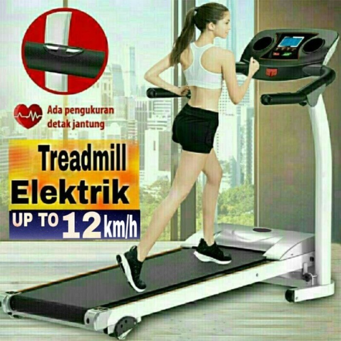 Jual ALAT FITNES / TREADMILL ELEKTRIK 2.0HP / SPEED UPTO 12KM / Max ...