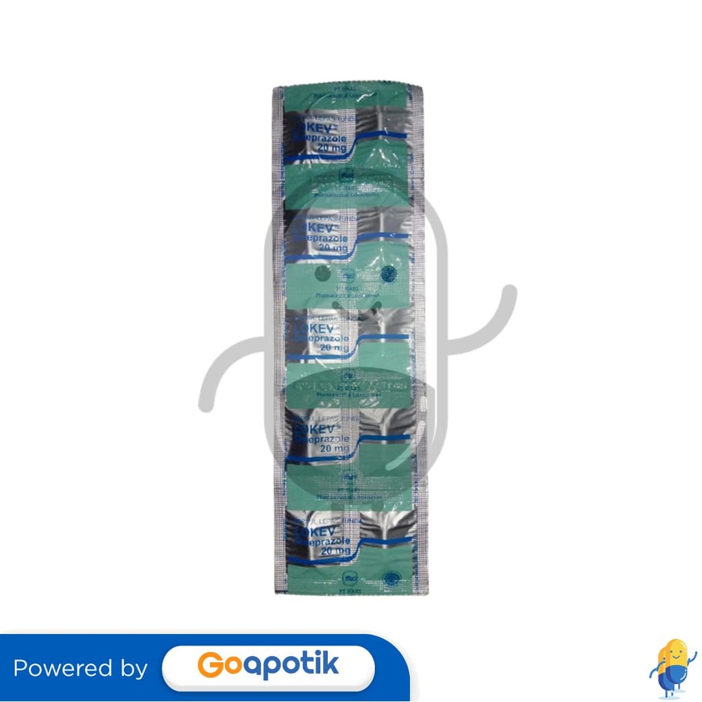 Jual Lokev 20 Mg Strip 10 Kapsul | Shopee Indonesia