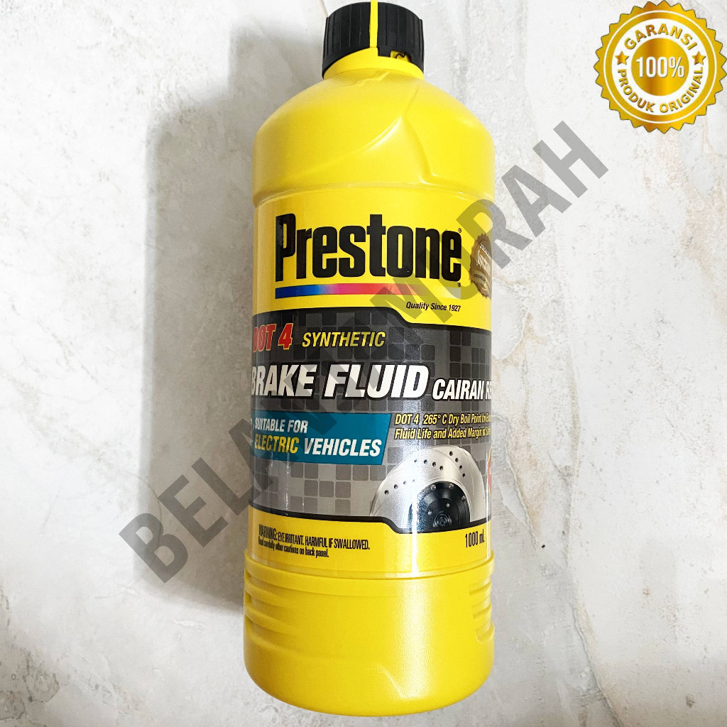 Jual Minyak Rem / Minyak Kopling / Brake Fluid DOT-4 Prestone Putih ...