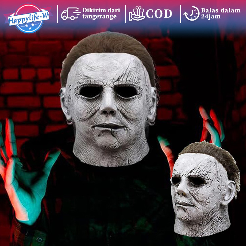 Jual Topeng Manusia Topeng Mike Myers Michael Myers Mask Topeng Pesta ...