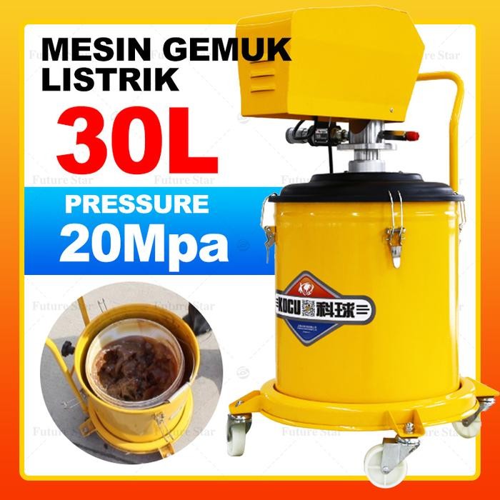 Jual KOCU Mesin Pompa Gemuk Angin Listrik Air Grease Lubricator Pump ...