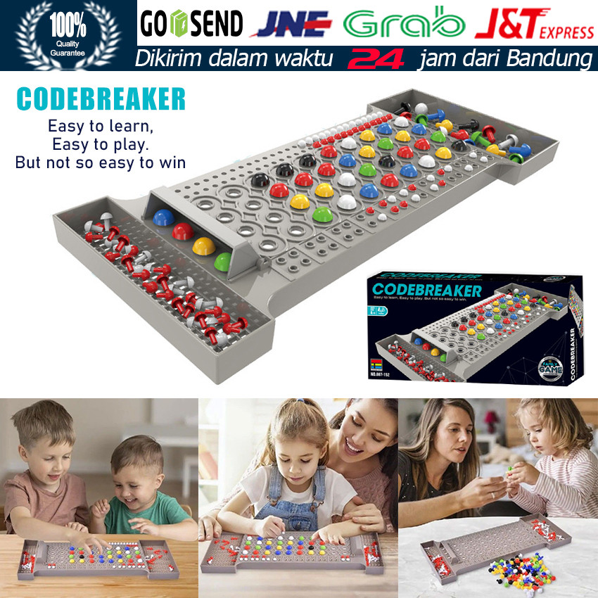 Jual Code Breaker Game / Puzzle Interaktif untuk Anak, Mengasah Logika ...