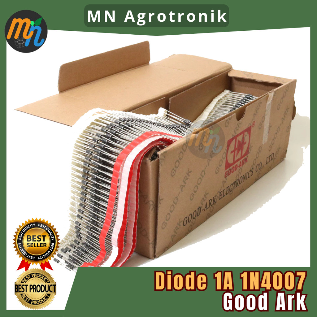 Jual x10 Dioda Diode 1A 1N4007 Good Ark | Shopee Indonesia