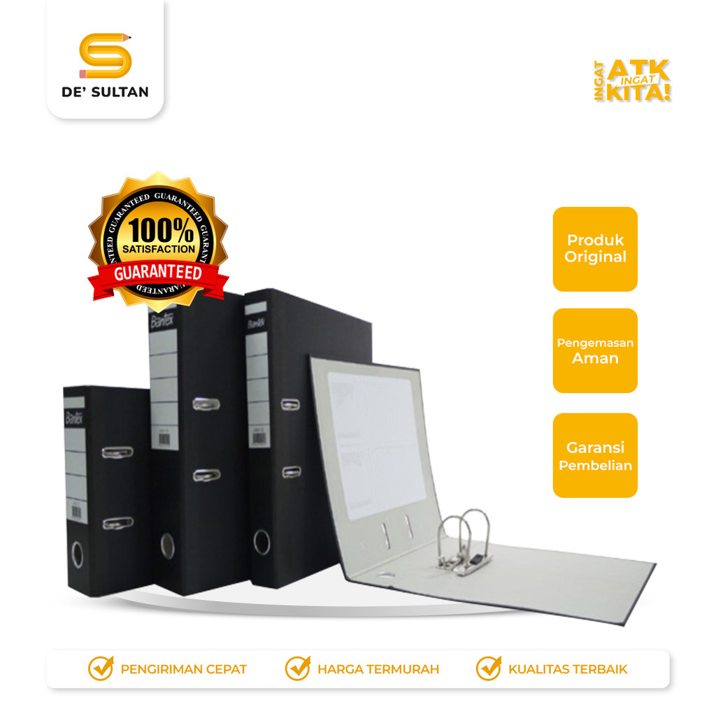 Jual BANTEX LEVEL ARCH FILE - ECONOMIC/ ORDNER 1401-01/ 1401-10/ 1402-10/ 1403-10 (1PC) | Shopee ...