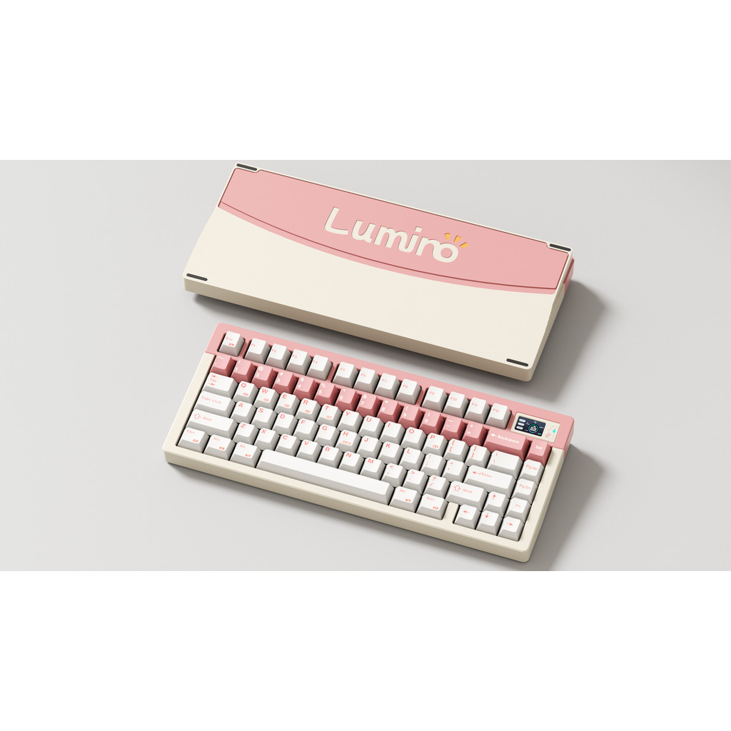 Jual Luminkey Lumino75 Keyboard Three Mode Aluminum 75% ANSI/ISO E ...