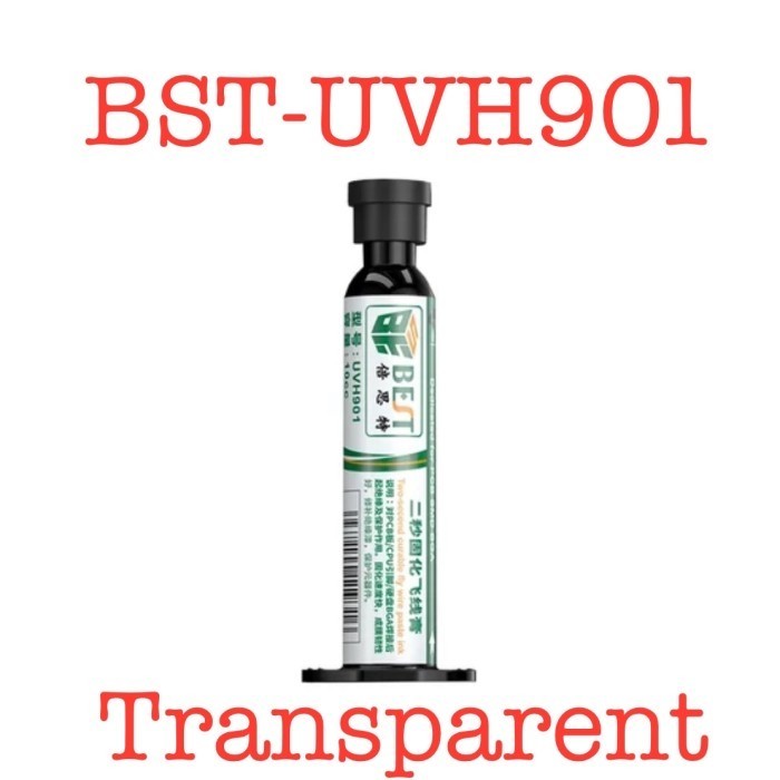 Jual BEST BST-UV901 Transparent Cat PCB Pasta Pelapis UV Curable Solder ...
