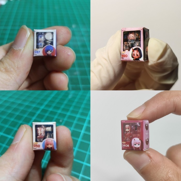 Jual Miniatur Box Magnet Nendoroid 1/12 Darling in the Franxx Zero Two ...