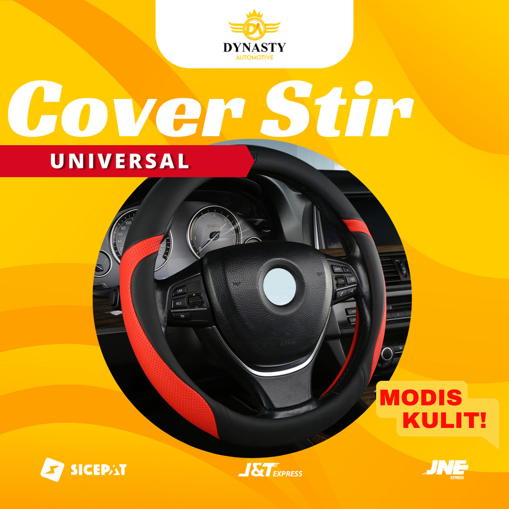 Jual Sarung Setir Mobil Kulit Premium Motif Kulit Modis - Universal dan ...