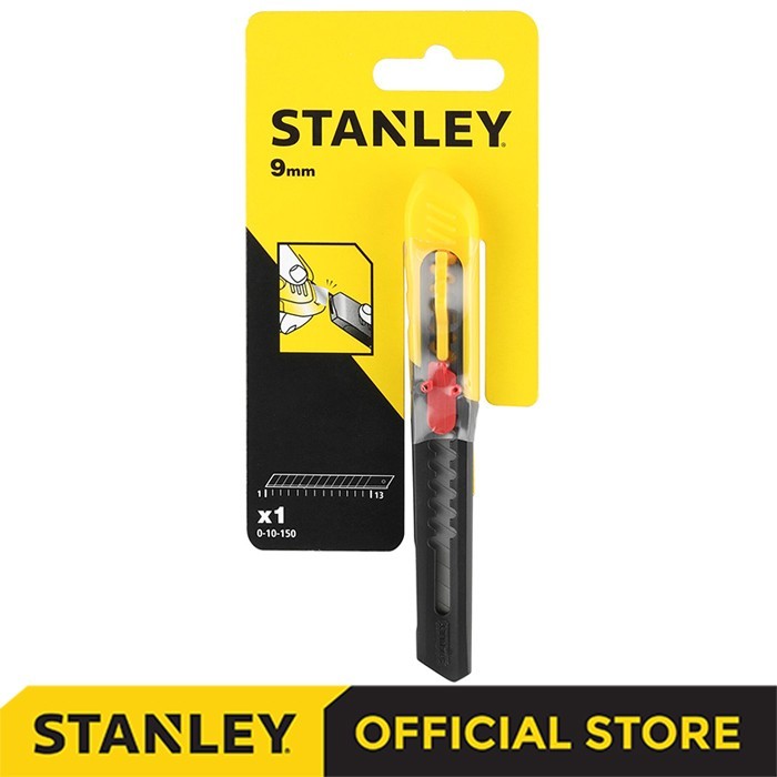Jual Stanley Quick Point Snap Off Knife / Pisau Cutter 9mm 0-10-150 stanley original | Shopee ...