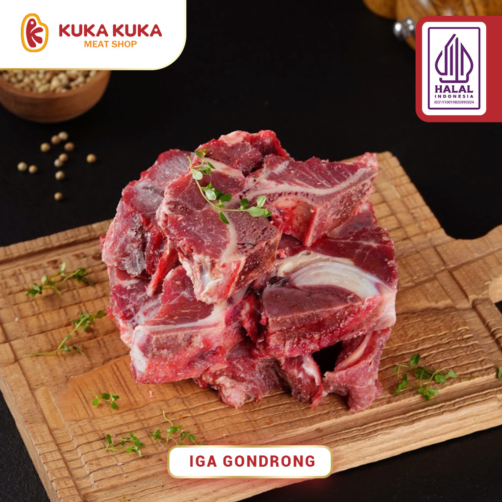 Jual Iga Sapi Gondrong Import - 500gr / 1kg | Shopee Indonesia