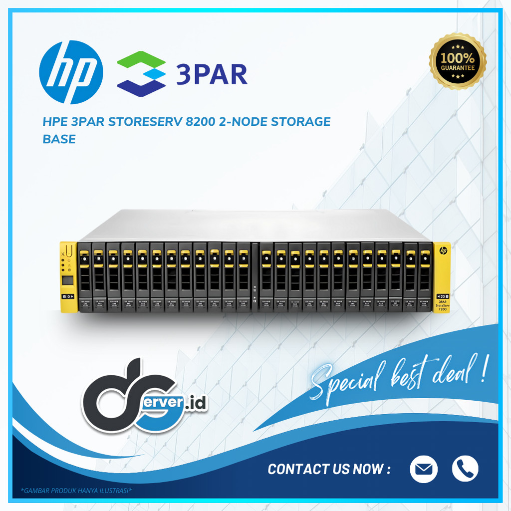 Jual HPE 3PAR StoreServ 8200 2 Node Storage Base | Shopee Indonesia