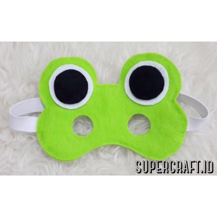 Jual Topeng Kodok Bando Katak Kostum Frog Kero Keropi Kerropi Hijau ...