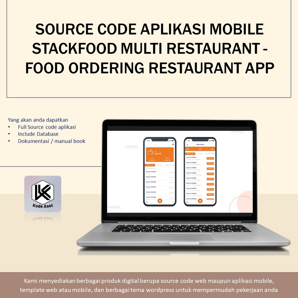 Jual SOURCE CODE APLIKASI MOBILE STACKFOOD MULTI RESTAURANT - FOOD ...