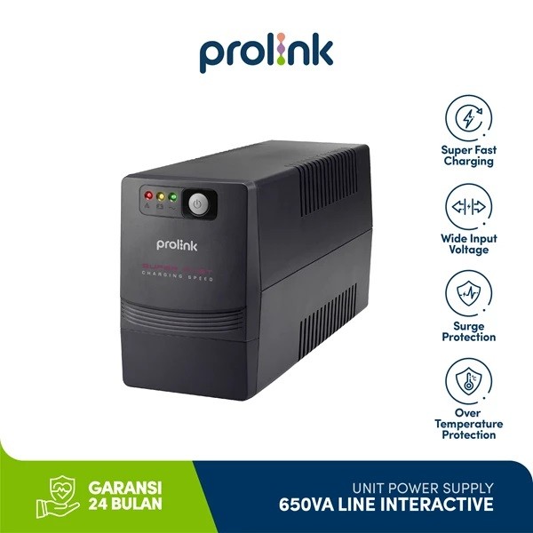 Jual UPS Prolink Pro 700SFC 650V AVR | Shopee Indonesia