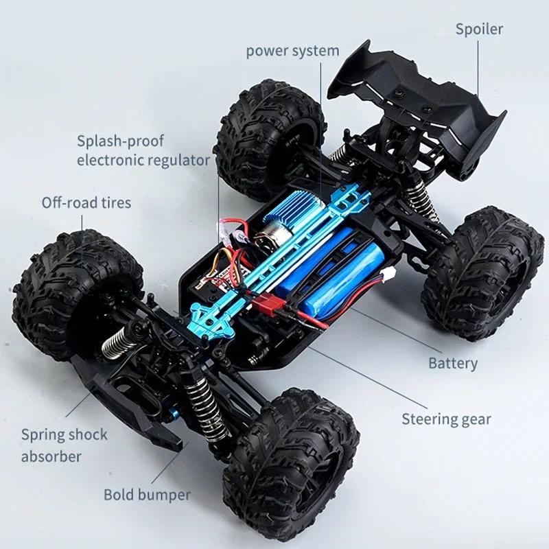 Jual RC Car 75KM/H High Speed Racing Remote Control Car Truck for ...