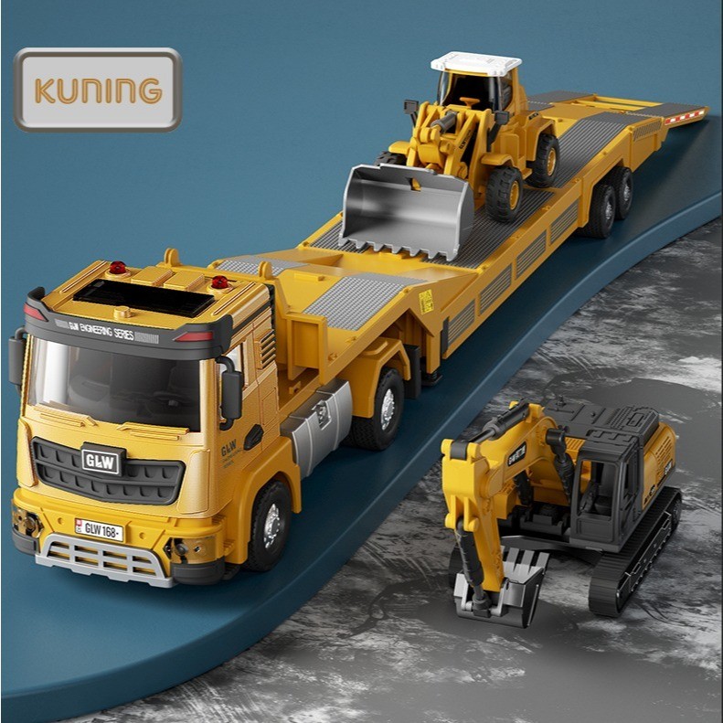 Jual AX45TN Mainan Anak Self Loader Truck Mainan Mobil Excavator Loader ...