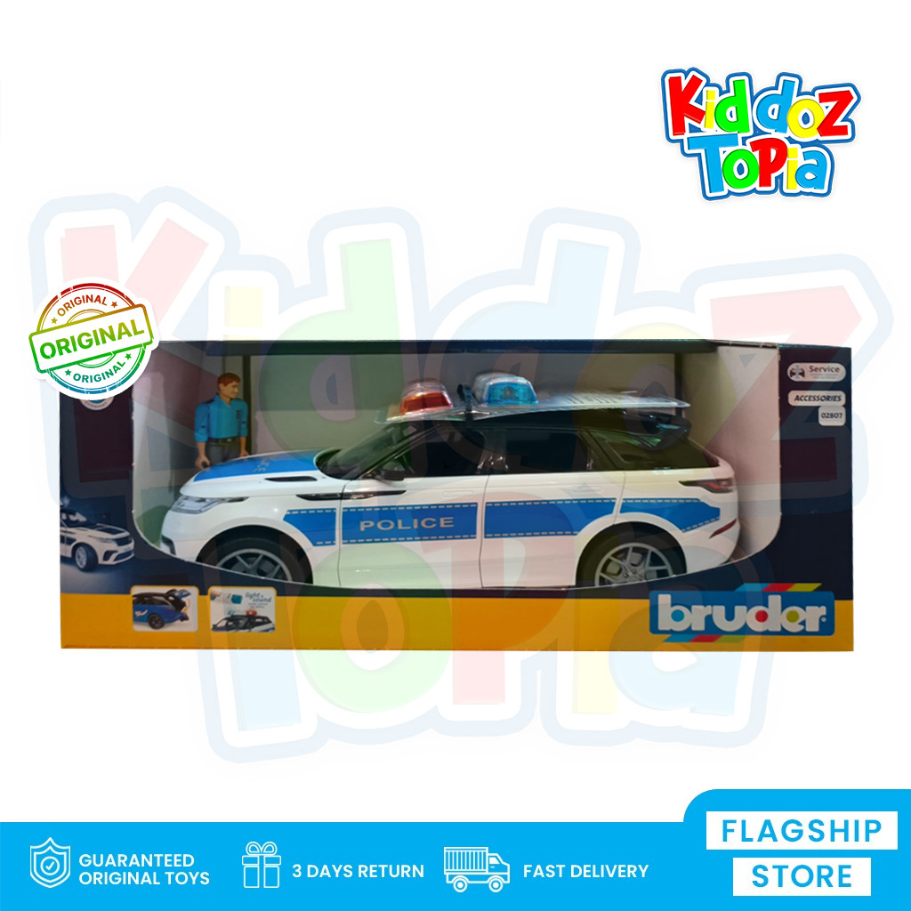 Jual Bruder 2890 - Range Rover Velar Police vehicle with police officer ...