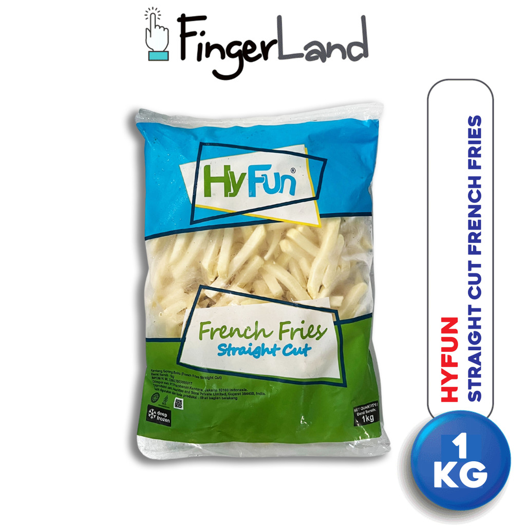 Jual HYFUN French Fries Straight Cut 1 KG Kentang Goreng | Shopee Indonesia