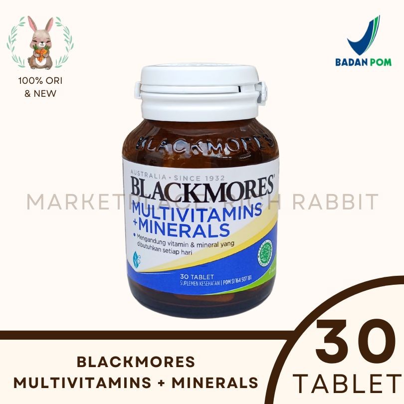 Jual Blackmores Multivitamins Minerals Suplemen Vitam Pria Wanita Mineral Immune ORI Kalbe BPOM ...