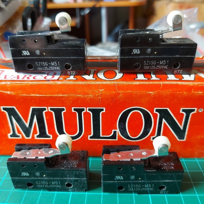 Jual CH99 micro limit switch besar SZ15G- M51 MULON JAPAN | Shopee ...