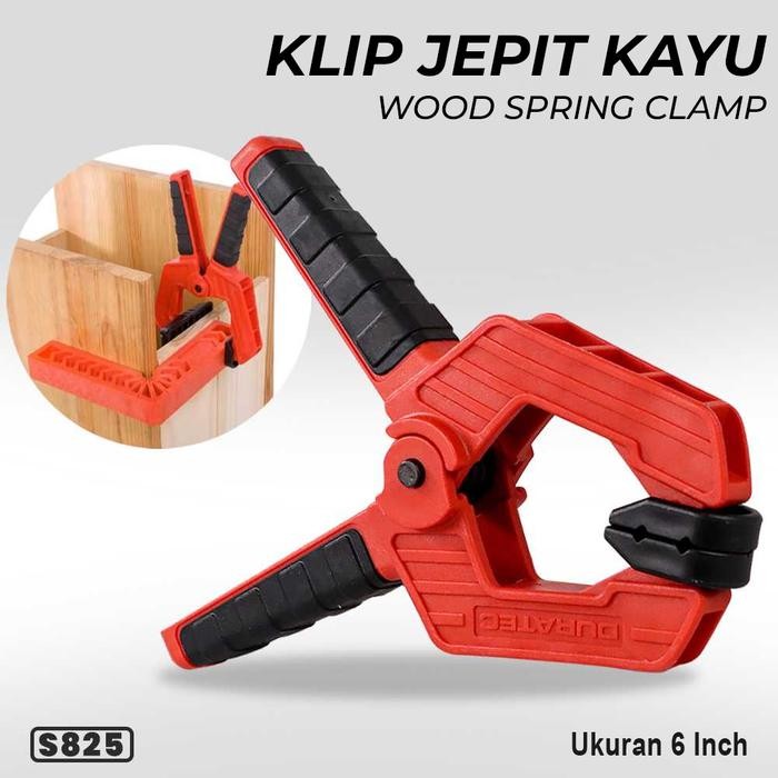 Jual Spring Clamp 6" Inch Heavy Duty Catok Klem Clip Klip Jepit Kayu ...