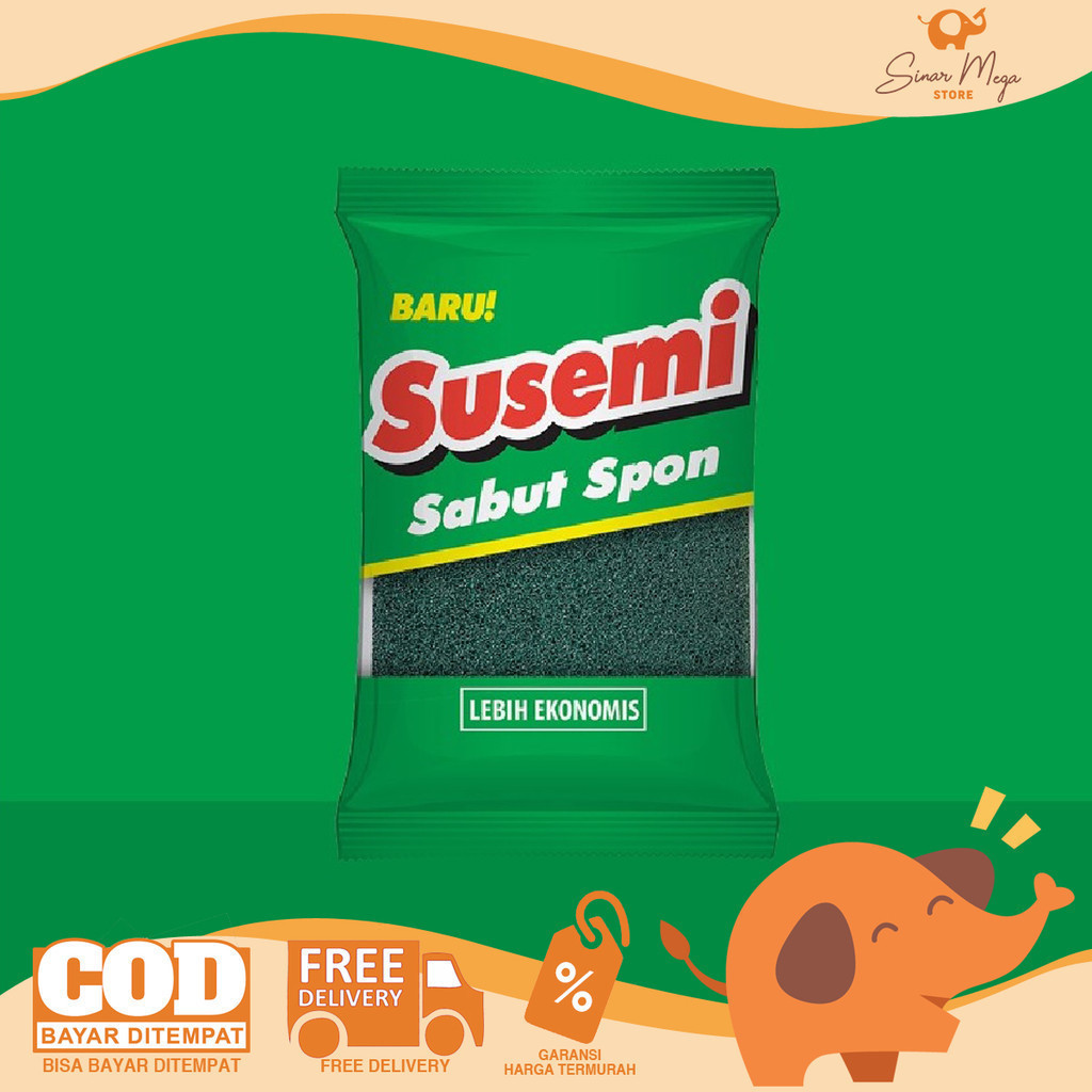 Jual Susemi Sabut Spon Ukuran Sedang Spons Cuci Piring Ekonomis ...