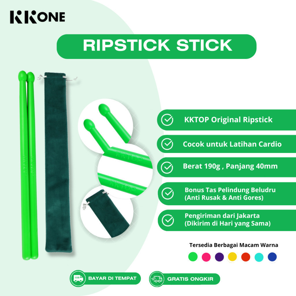 Jual KKONE Stick Ripstix Poundfit Original Stick Olahraga Workouts 1 ...