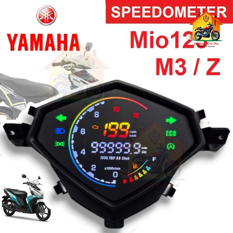Jual Speedometer Digital LED Yamaha Mio M3 Mio Mio Z PNP Indikator ...