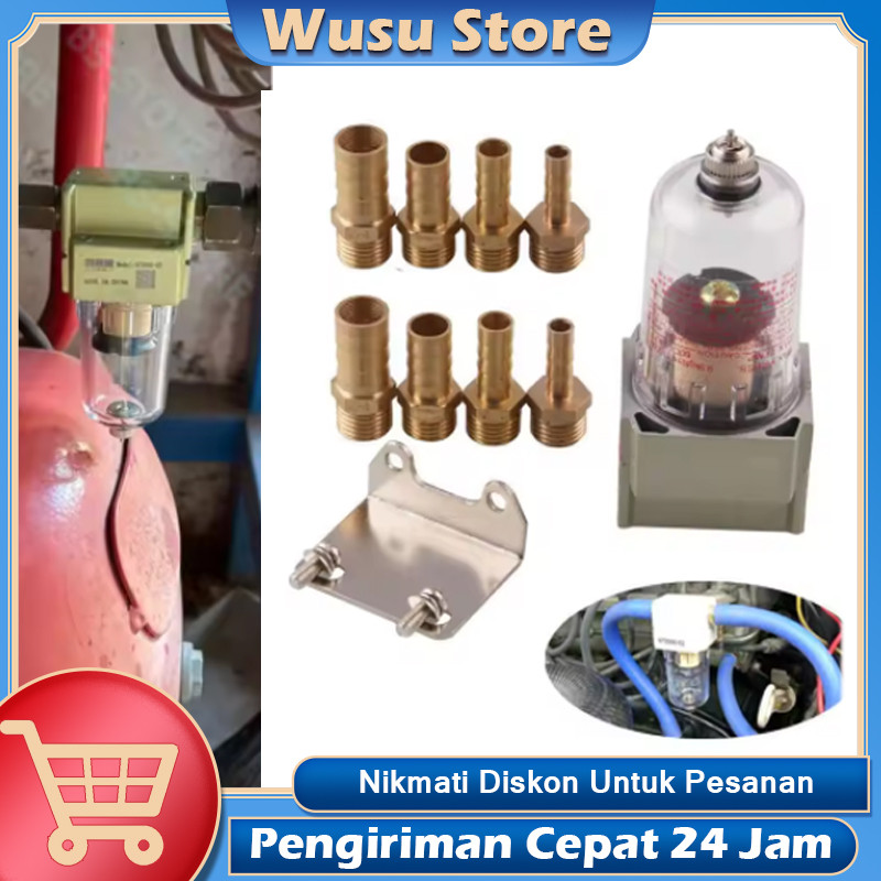 Jual Engine Oil Separator Oil Catch Can Tank Breather Reservoir Filter Tangki Tangkapan Pemisah ...