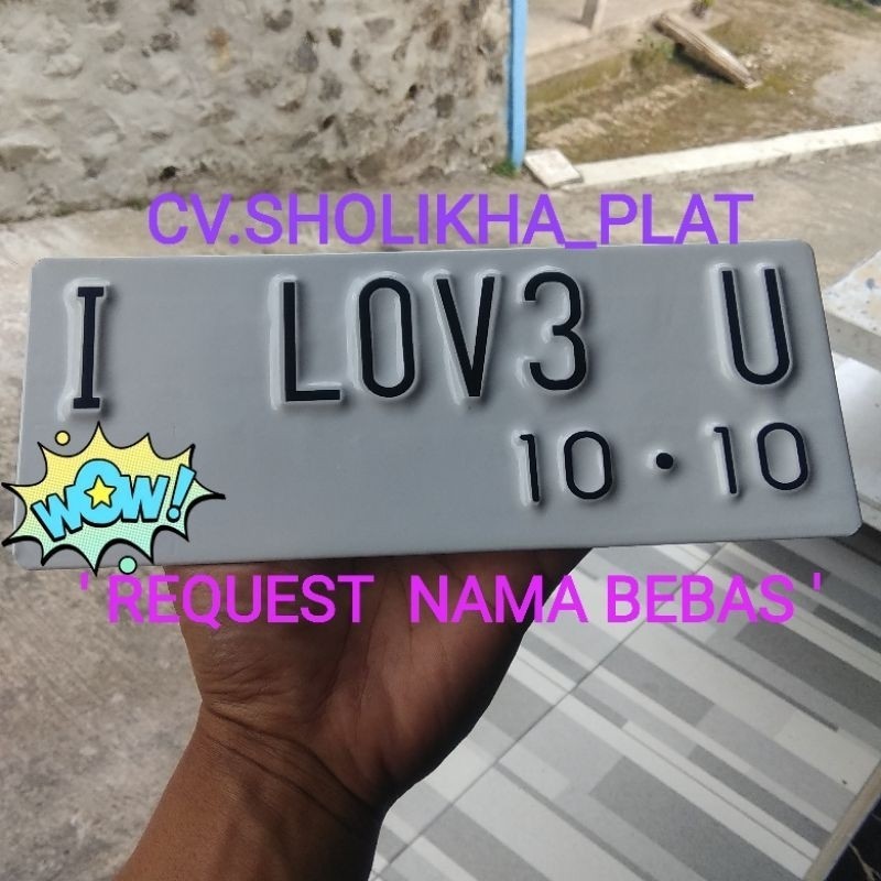 Jual PLAT VARIASI MOTOR HARGA SATUAN By Cahya Motor | Shopee Indonesia