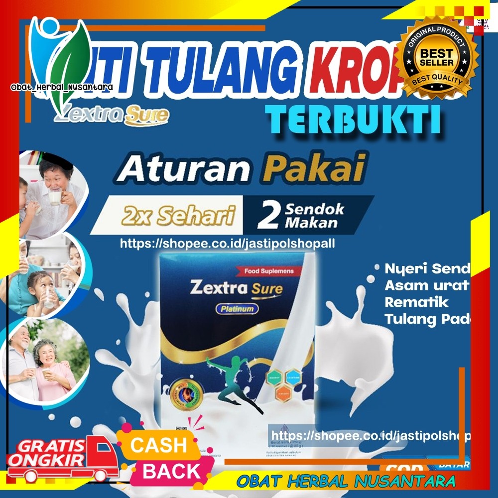 Jual Platinum Susu Untuk Tulang dan Sendi, Kaya : Vitamin Kalsium Omega ...