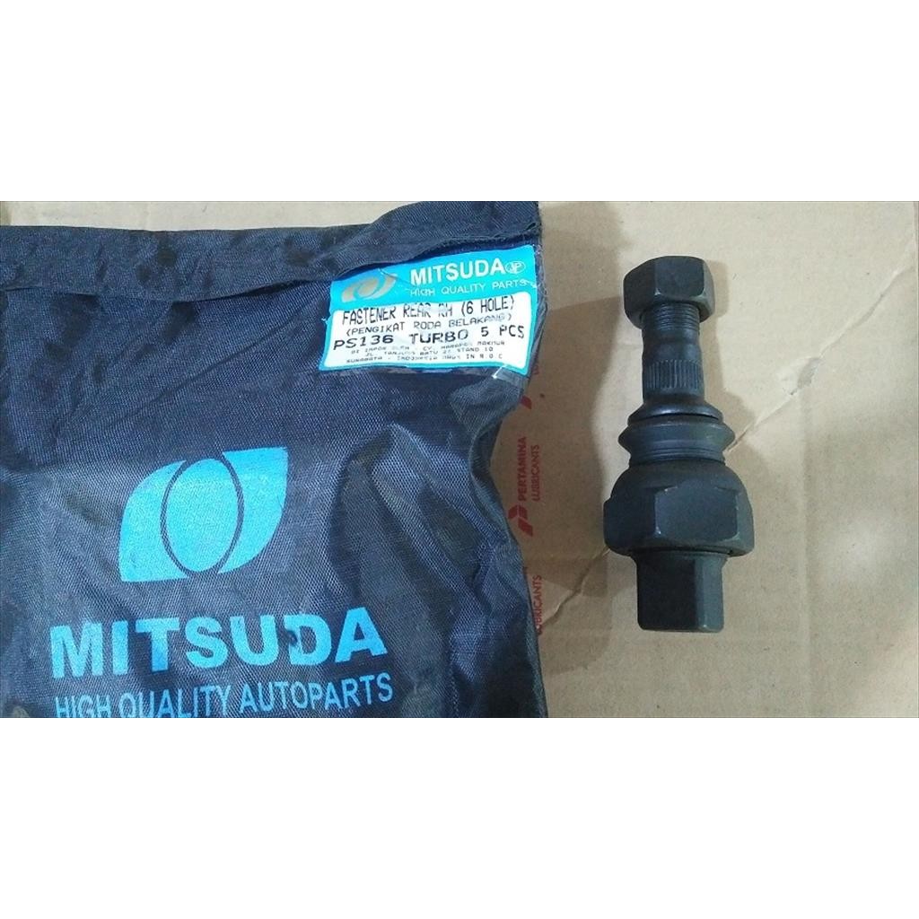 Jual Baut Roda Truk Canter PS136 HDX Belakang Kanan Original Mitsuda ...