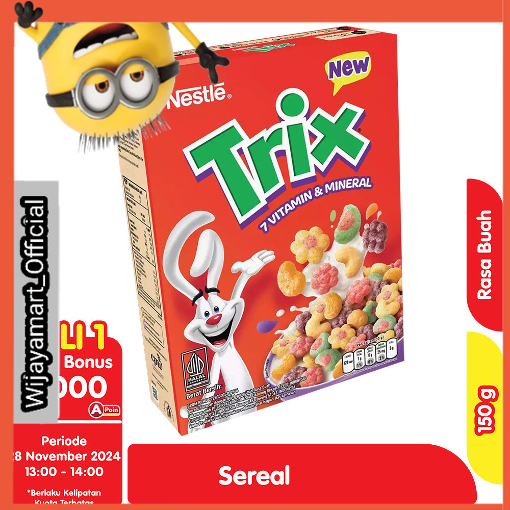 Jual Nestle Trix Sereal Rasa Buah Box 150 g | Shopee Indonesia