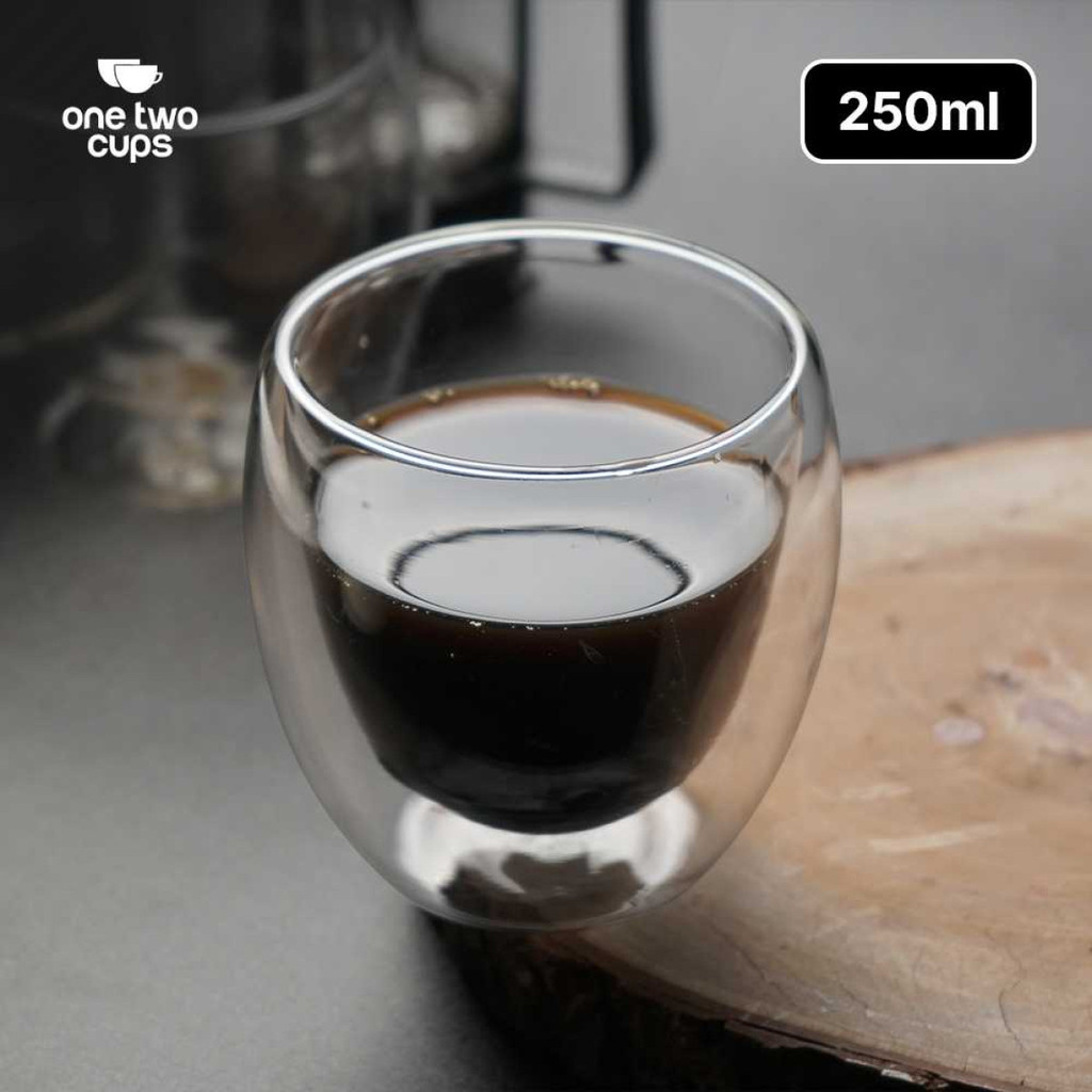 Jual Gelas Cangkir Kopi Anti Panas Double Wall Round - PLY1704 | Shopee Indonesia
