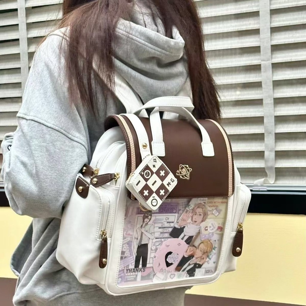 Jual Aroana TAS itabag for school Baru transparan ganda bahu tunggal ...