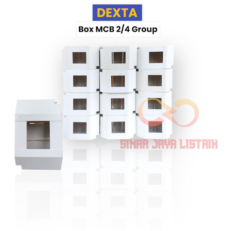 Jual DEXTA Kotak Box Mcb Listrik 2/4 Group DX-1224 | Shopee Indonesia