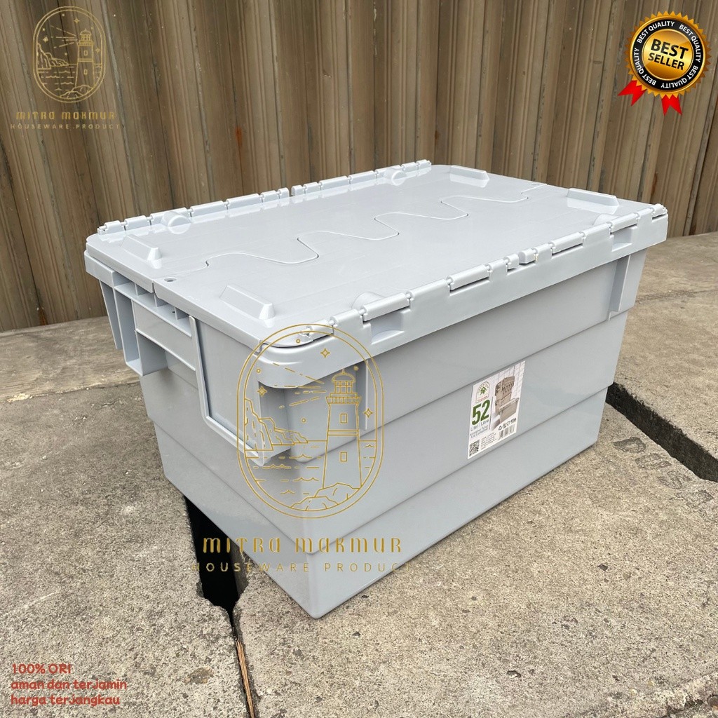 Jual EG86B CONTAINER INDOMARET 52 LITER NESTABLE KONTAINER ALFAMART ...