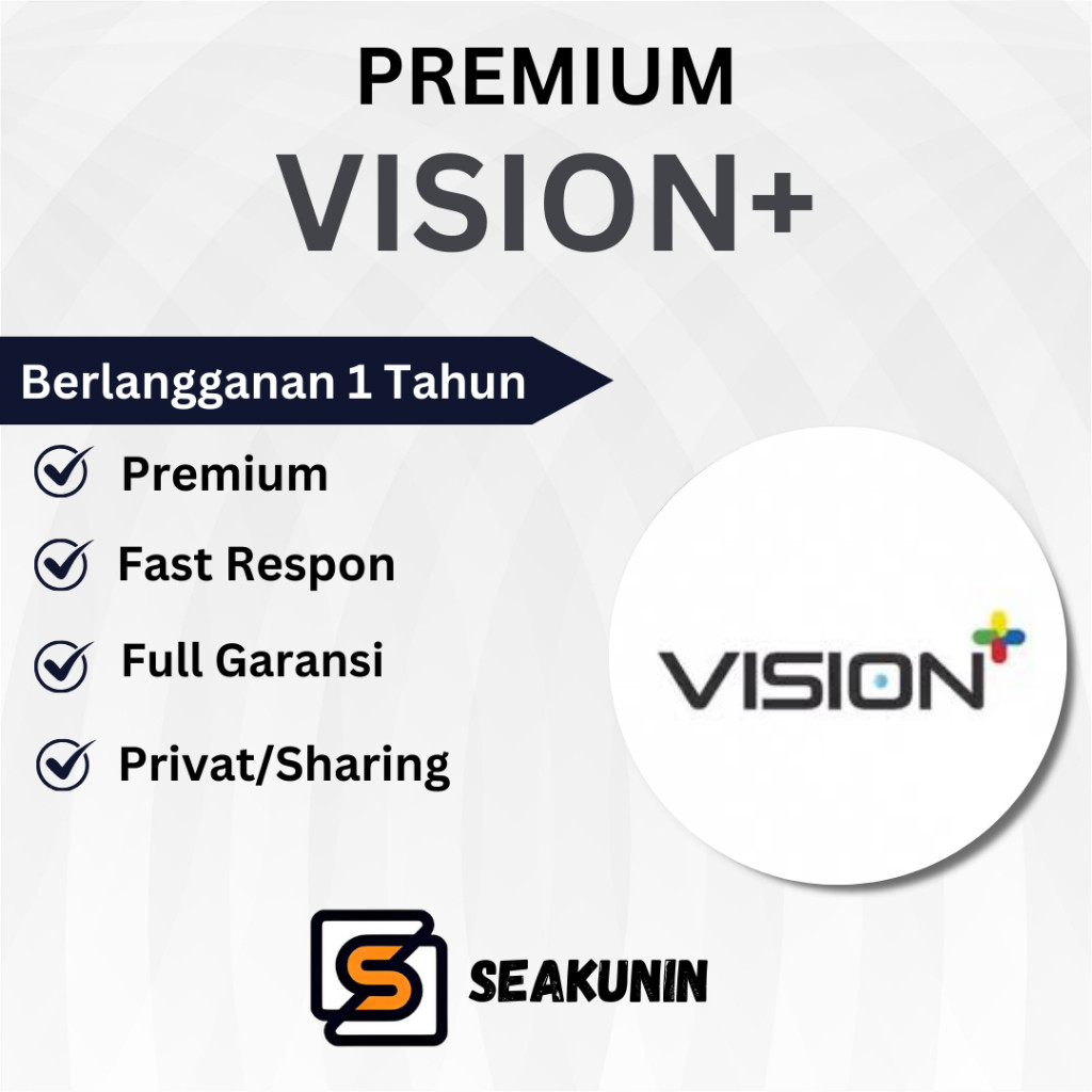 Jual Vision+ Plus Lifetime Termurah All Devices Garansi 100% Original ...