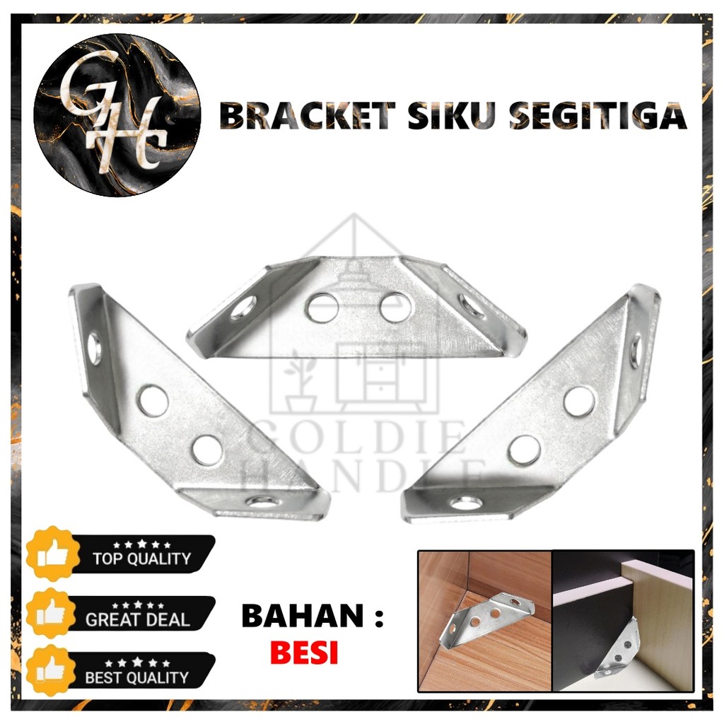 Jual Bracket Konektor Sudut Furniture Corner Connector Sudut Siku ...